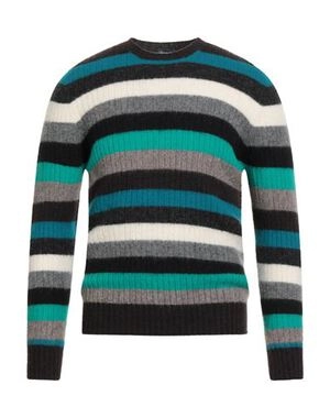 DRUMOHR Lambswool Striped Sweater - Blue
