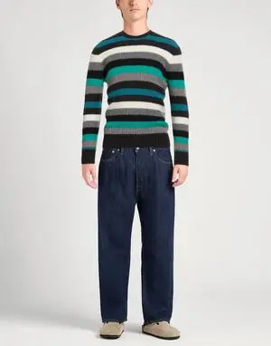 DRUMOHR Lambswool Striped Sweater - Blue