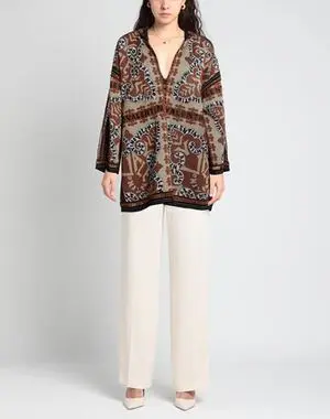Valentino Garavani Knitted Lamé Sweater