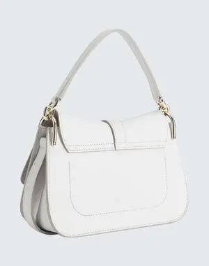 Furla Flow Mini Top Handle Handbag - Off White