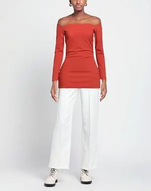Chiara Boni La Petite Robe Off-the-shoulder Top - Red