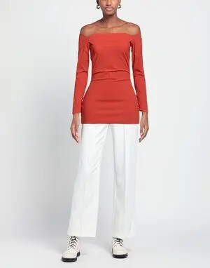 Chiara Boni La Petite Robe Off-the-shoulder Top - Red