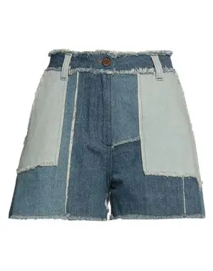 Moschino Patchwork Denim Shorts