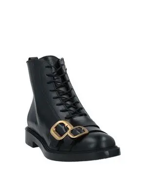 TOD'S Leather Ankle Boots - Black