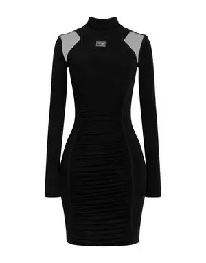 Versace Mini Dress Viscose Elastane Polyamide - Black
