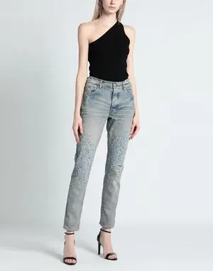 Amiri Skinny Jeans With Crystals
