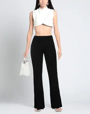 Versace Knitted Flared Pants - Black