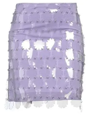 Rabanne Mini Skirt - Transparent