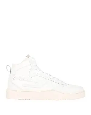 DIESEL® S-ukiyo V2 Mid Sneakers Size Bovine Leather - White
