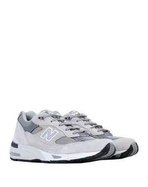 NEW BALANCE 991 Leather Sneakers - Grey