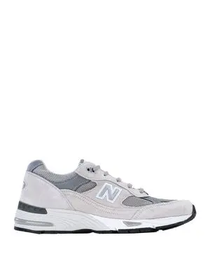 NEW BALANCE 991 Leather Sneakers - Grey