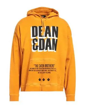 Dsquared2 Cotton Blend Sweatshirt - Yellow