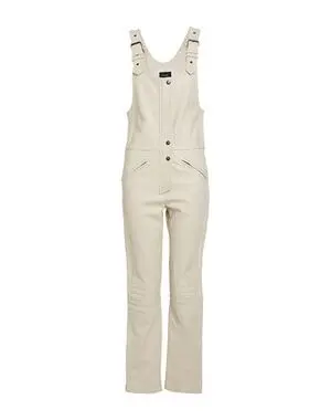 Isabel Marant Jumpsuit In Lambskin - Off White