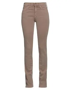 MOTHER Flared High-waisted Jeans - Beige