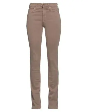 MOTHER Flared High-waisted Jeans - Beige