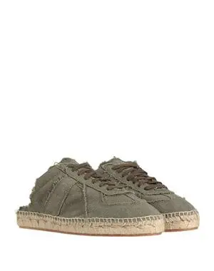 MAISON MARGIELA Military Textile Espadrilles - Green