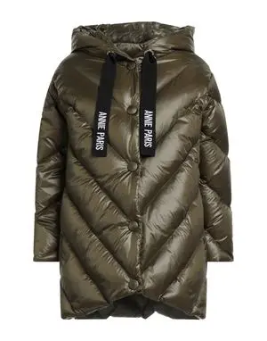 ANNIE PARIS Quilted Puffer Jacket - Green