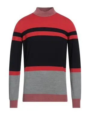 SVEVO Striped Wool Turtleneck