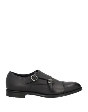 DOUCAL'S Leather Monk Strap Loafers