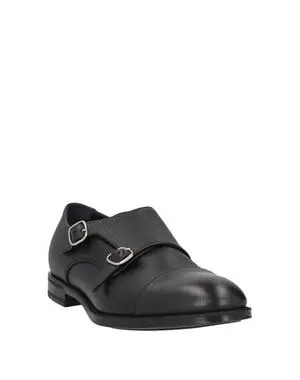 DOUCAL'S Leather Monk Strap Loafers