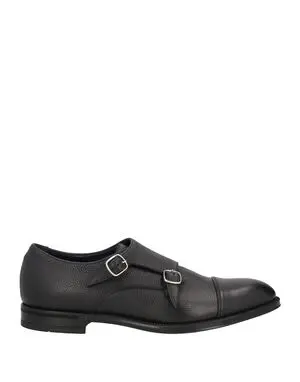 DOUCAL'S Leather Monk Strap Loafers
