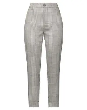 DONDUP Straight Leg Trousers - Grey
