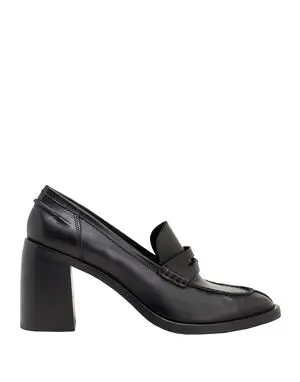 8 BY YOOX Calfskin Penny Loafers - Black