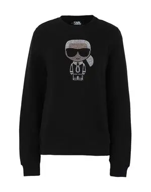 Karl Lagerfeld Ikonik Rhinestones Sweatshirt