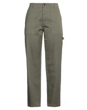 FORTELA Straight-leg Cotton Trousers - Green