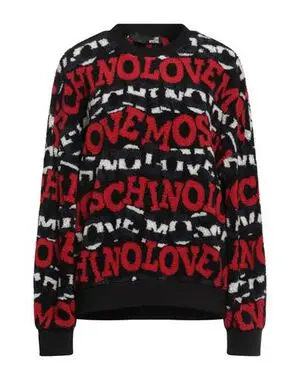 Moschino Sweatshirt Size Acrylic, Polyester - Black