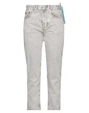 OFF-WHITE™ Straight-leg Jeans - Light Grey