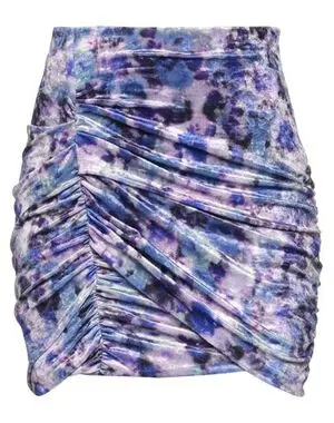 Isabel Marant Étoile ISABEL MARANT Ruched Mini Skirt Purple