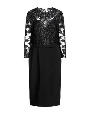 Moschino Midi Dress Size Viscose, Elastane, Polyamide, Polyester, Silk