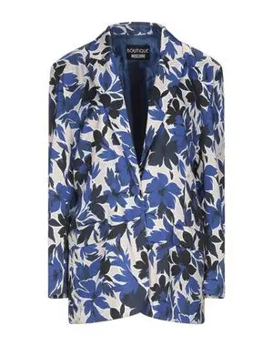 Moschino BOUTIQUE MOSCHINO Floral Blazer Blue