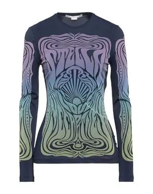 Stella McCartney Printed Embellished Long-sleeve T-shirt