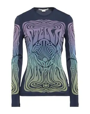 Stella McCartney Printed Embellished Long-sleeve T-shirt