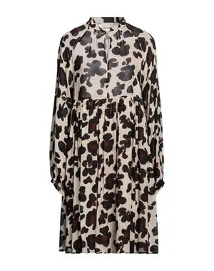 SEMICOUTURE Mini Dress - Beige