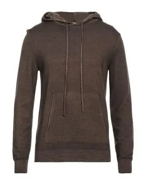 Aspesi Wool Hooded Sweater Brown