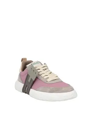 Hogan Soft Leather & Textile Sneakers - Magenta