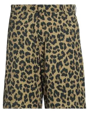 Dior Leopard-print Shorts - Beige