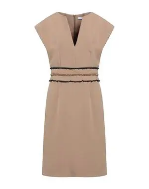 SIMONA CORSELLINI Mini Bodycon Dress - Beige