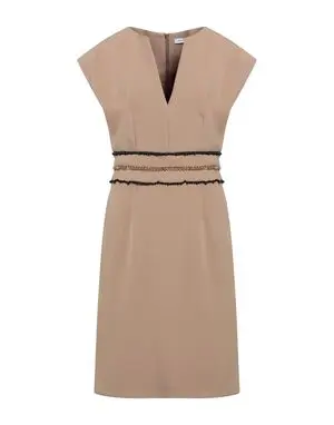 SIMONA CORSELLINI Mini Bodycon Dress - Beige