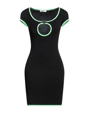 AMBUSH Mini Dress In Viscose And Elastane - Black