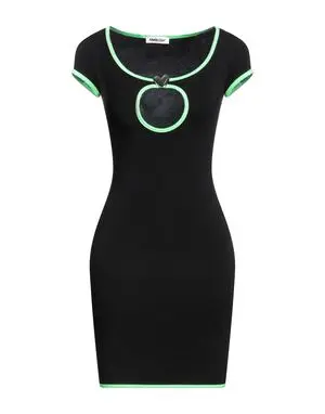 AMBUSH Mini Dress In Viscose And Elastane - Black