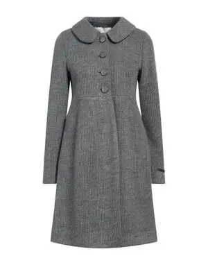 EMMA & GAIA Wool Blend Coat - Grey