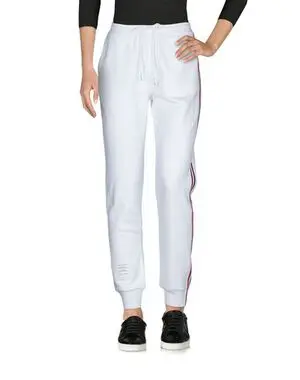 Thom Browne Track Pants With Logo - White