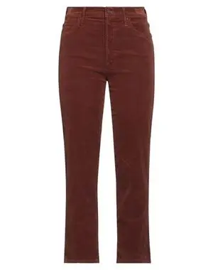 MOTHER Straight Leg Corduroy Pants