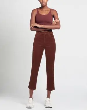 MOTHER Straight Leg Corduroy Pants