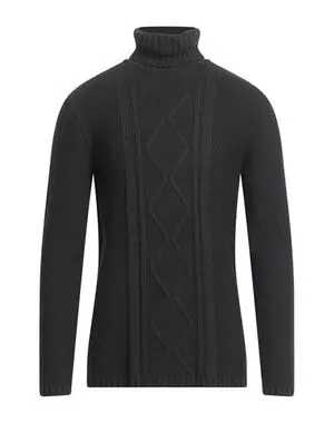 Roberto Cavalli Turtleneck Knit Top - Black