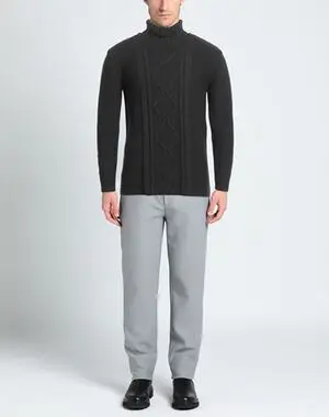 Roberto Cavalli Turtleneck Knit Top - Black